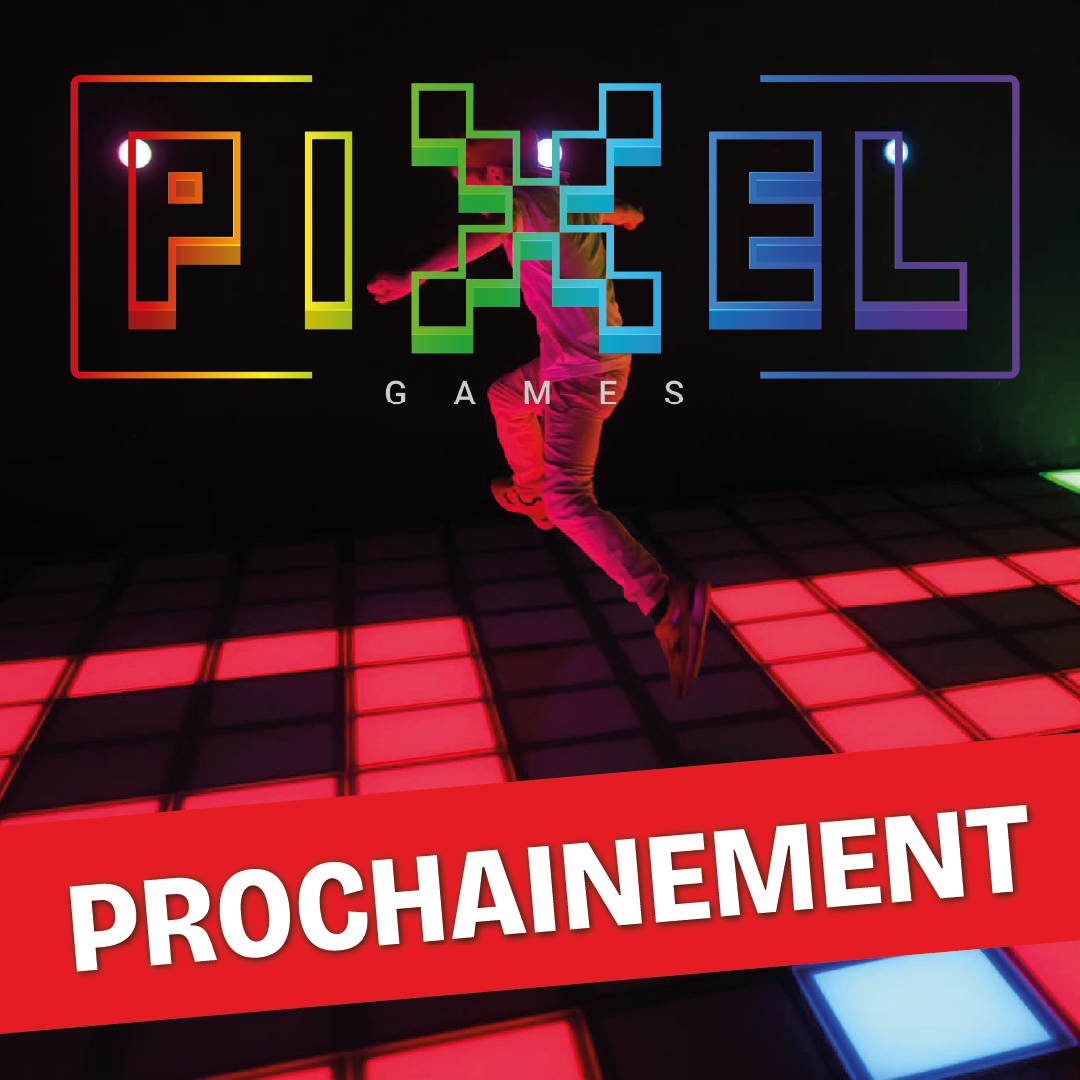Pixel | Jeux au sol interactif au 10·55